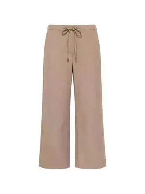 Max Mara Floria Drawstring Wide-leg Trousers