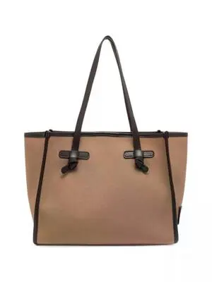 MARCELLA CLUB Marcella Leather-trim Tote Bag - Neutrals