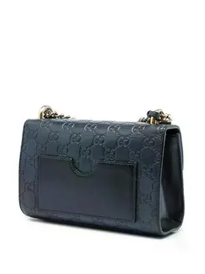 Gucci 2016-2026 Small Guccissima Padlock Crossbody Bag