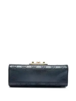 Gucci 2016-2026 Small Guccissima Padlock Crossbody Bag