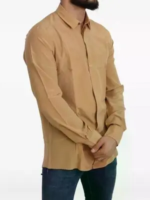 Dolce & Gabbana Long-sleeve Silk Shirt