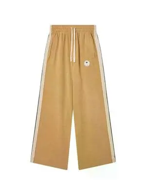 Palm Angels Chenille Loose Sweatpants - Neutrals