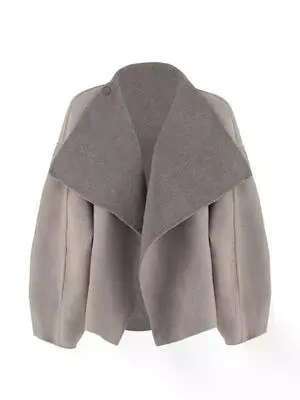 THE FRANKIE SHOP Onelle Reversible Belted Coat - Neutrals