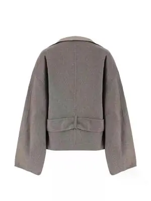 THE FRANKIE SHOP Onelle Reversible Belted Coat - Neutrals