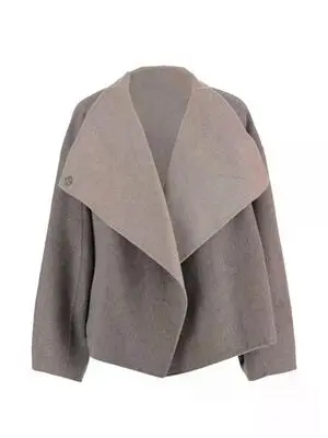 THE FRANKIE SHOP Onelle Reversible Belted Coat - Neutrals