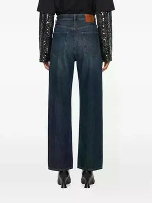 DARKPARK Lisa Fringed Faded Jeans
