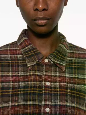 R13 Plaid-pattern Shirt