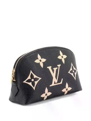 LOUIS VUITTON Cosmetic Bicolor Monogram Empreinte Giant Pouch
