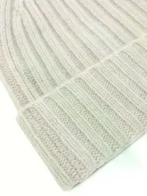 Boggi Milano Beanie In Cashmere - Neutrals