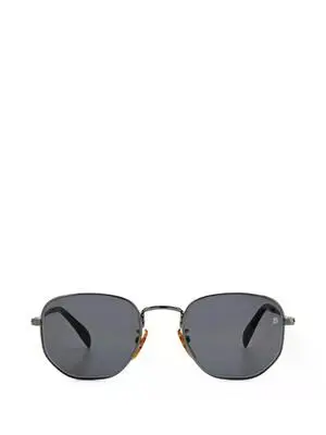 DB EYEWEAR BY DAVID BECKHAM Geometric-frame Sunglasses - Silver