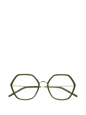 KALEOS Rawlings Geometric-frame Glasses - Green