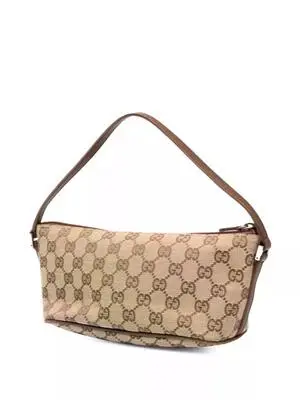 Gucci 2000-2015 Gg Canvas Boat Shoulder Bag