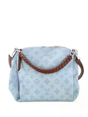 LOUIS VUITTON Babylone Handbag Mahina Leather Bb Hobo Bag