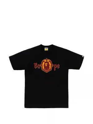 A BATHING APE Old English Logo-print T-shirt