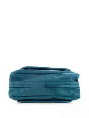 Chloé Paraty Top Handle Bag Leather Medium Satchel - Blue
