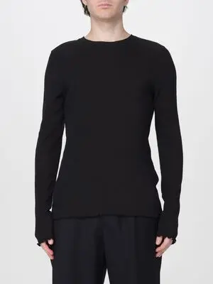 Our Legacy Slim Fit Crewneck Sweater In Cotton-blend With Long Sleeves - Grey