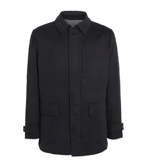 N.peal Cashmere Weekend Coat - Navy