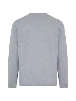 Stone Island Compass-patch Crew-neck Sweater