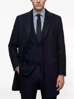 Kiton Single-breasted Cashmere Coat
