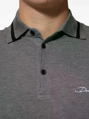Dolce & Gabbana Logo-embroidered Collared Polo Shirt