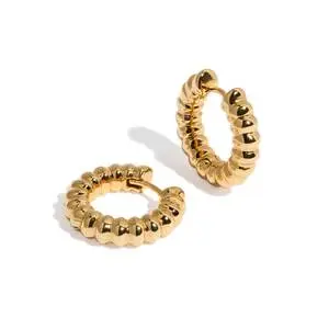 STONE FRUIT Rind Hoops - Gold