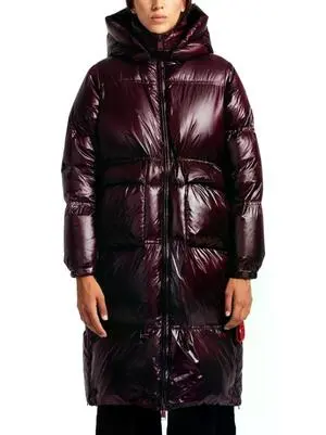 AFTER/LABEL Quilted Hooded Puffer Coat
