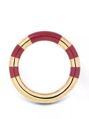 AURÉLIE BIDERMANN Positano Striped Ring - Gold