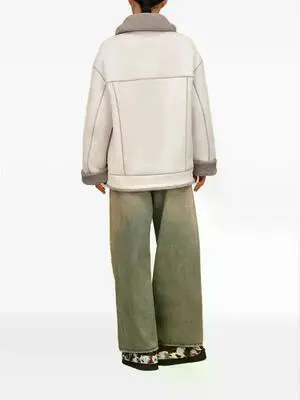 UGG Frankie Reversible Trucker Jacket - Neutrals