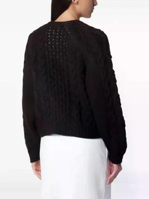 LISA YANG Winroe Cable-knit Wool Cardigan