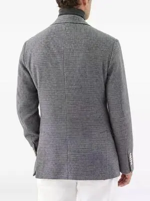 Brunello Cucinelli Check-pattern Wool Blazer