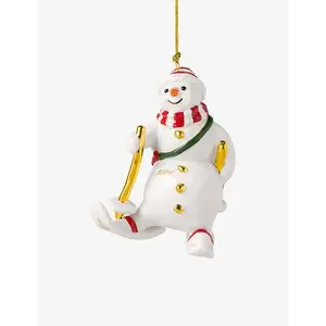 VILLEROY & BOCH Christmas Classics 2026 Snowman Hanging Ornament - Multicoloured