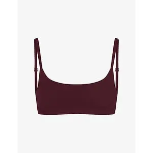 SKIMS Fits Everybody Scoop Bralette - Currant