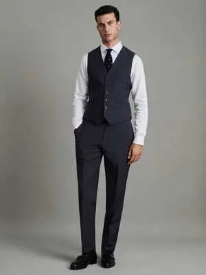 REISS Modern Fit Wool Blend Waistcoat