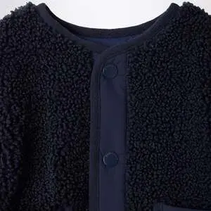 Bonpoint Navy Reversible Melice Jacket