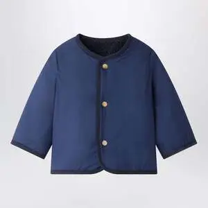 Bonpoint Navy Reversible Melice Jacket