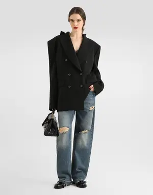 Dolce & Gabbana 5-pocket Denim Trousers Collection Multi-colored