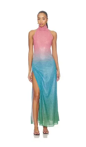 Oseree Lumiere Candy Turtleneck Dress In . Also - Multi