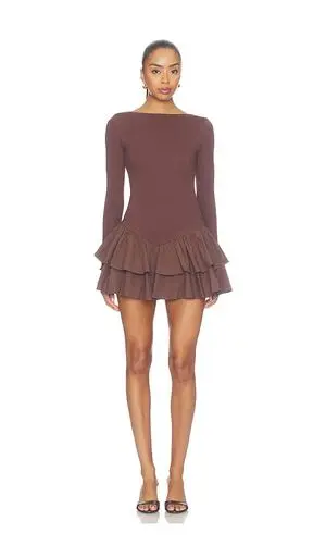 MORE TO COME Sabreen Mini Dress In . Also