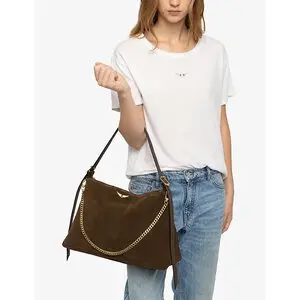 Zadig&Voltaire Jim Suede Shoulder Bag