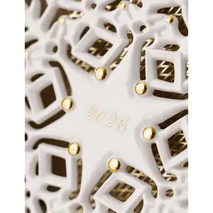 VILLEROY & BOCH Christmas Classics 2026 Snowflake Hanging Ornament
