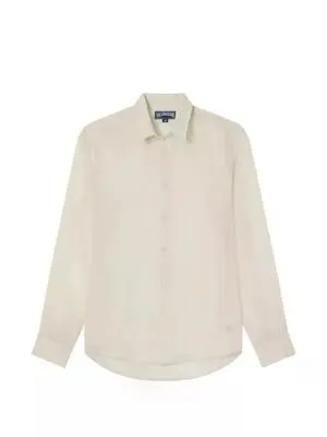 Vilebrequin Embroidered Long-sleeve Shirt - White