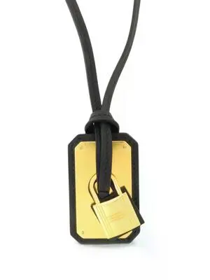 Hermès Clochette Padlock Necklace