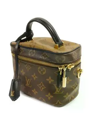 LOUIS VUITTON Pm Monogram Reverse Vanity Bag