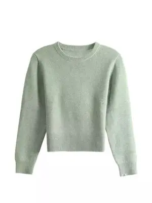 Extreme Cashmere Nº430 Jeanne Crew-neck Raglan-sleeve Sweater - Green