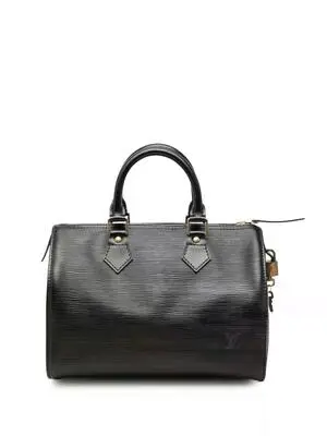 LOUIS VUITTON 1994 Epi Speedy 25 Boston Bag - Black