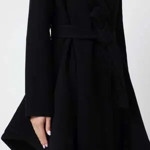 Alaïa Asymmetric Wool Coat