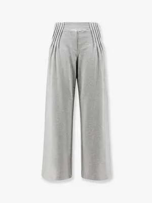 Dries Van Noten Hamesa Bis Cotton Trousers