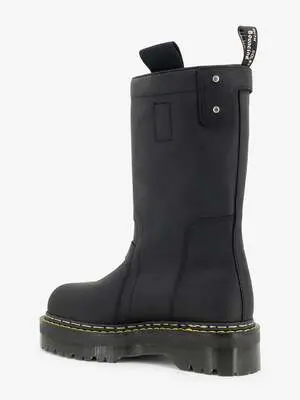 DR. MARTENS X RICK OWENS Quad Pull On Leather Boots