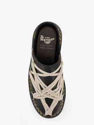 DR. MARTENS X RICK OWENS Quad Megalace® Leather Mule