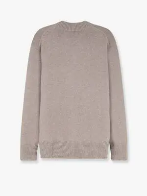 Soft Goat Cashmere Sweater - Grey